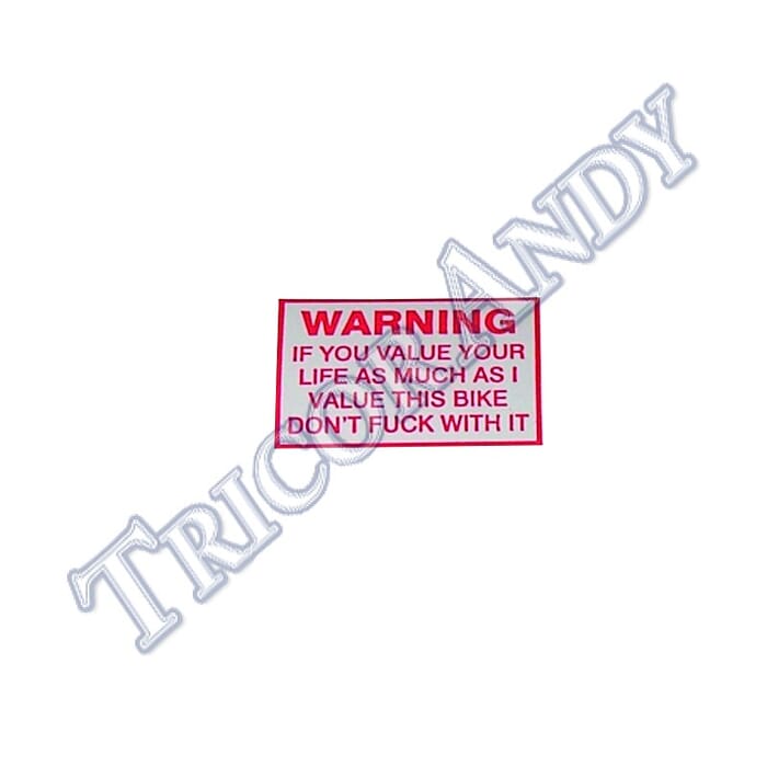 Part Number STICKER002