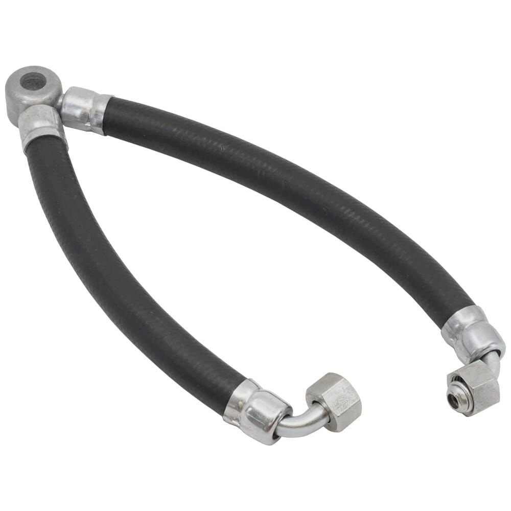 FUEL LINE ASSY 6T/TR6 63-67 SINGLE MONO BLACK PIPE | Tricor Andy